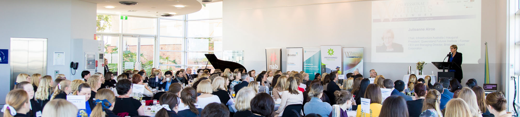 Julianne Alroe inspires at Professional Women's Network - St Margaret's